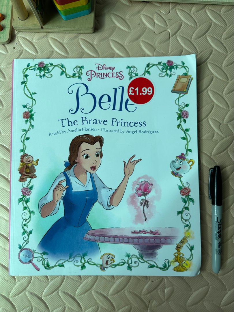 Disney Princess Belle the Brave Princess, Hobbies & Toys, Books ...