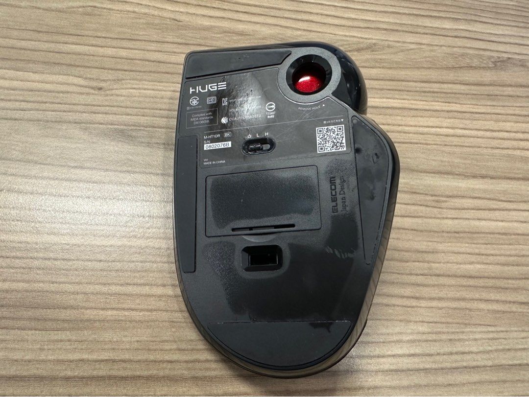 elecom huge mouse, 電腦＆科技, 電腦周邊及配件, 電腦滑鼠及相關產品 - Carousell