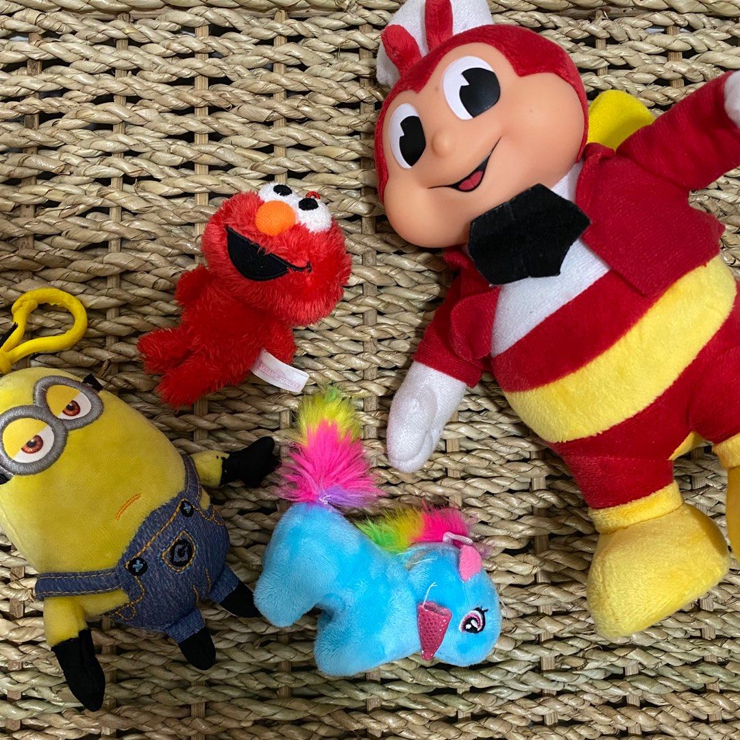 Elmo - Jollibee - Minion - Unicorn Plushie | Mini Stuffed Toys on Carousell