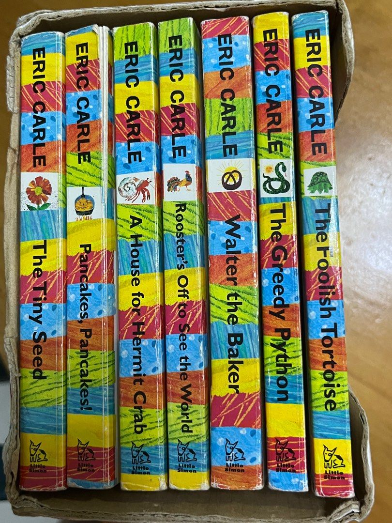 Eric Carle Library - 7 Books, Hobbies & Toys, Books & Magazines ...