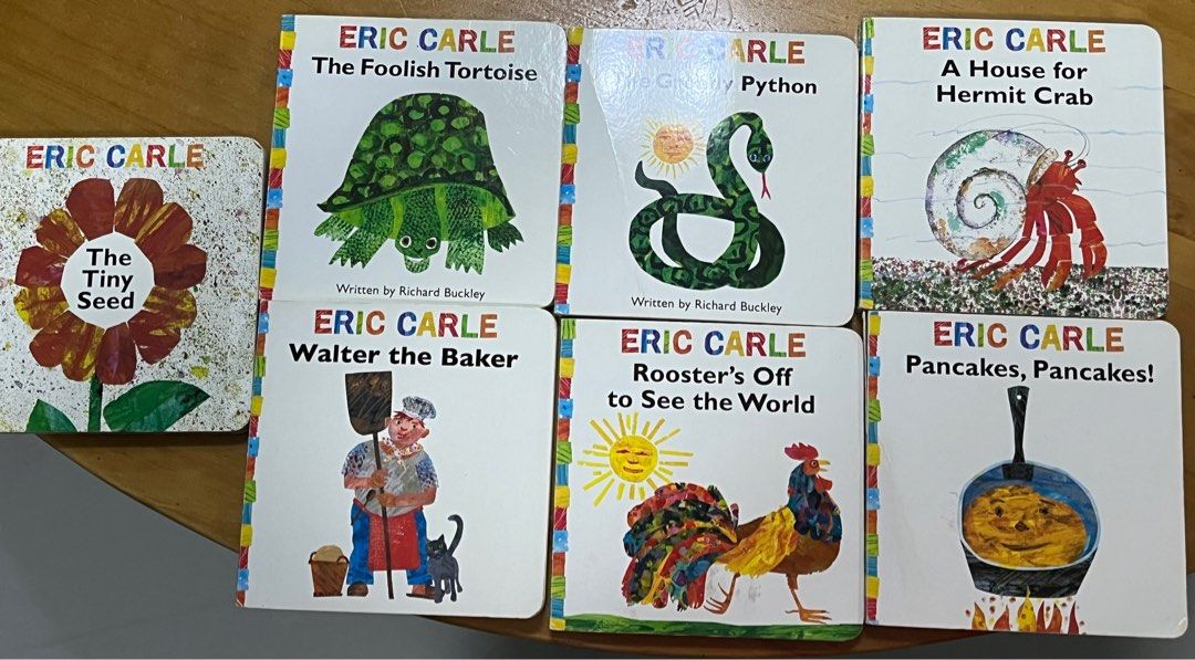 Eric Carle Library - 7 Books, Hobbies & Toys, Books & Magazines ...