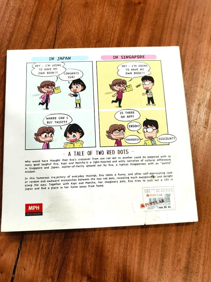 Eva Kopi And Matcha Comic Graphic Novel Book By Evangeline Neo, Hobbies & Toys, Books ...
