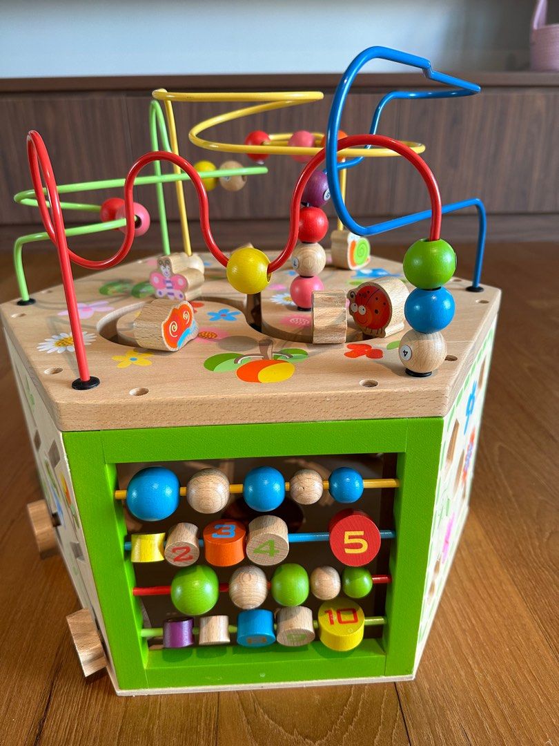 EverEarth Garden Activity Cube, Babies & Kids, Infant Playtime on Carousell