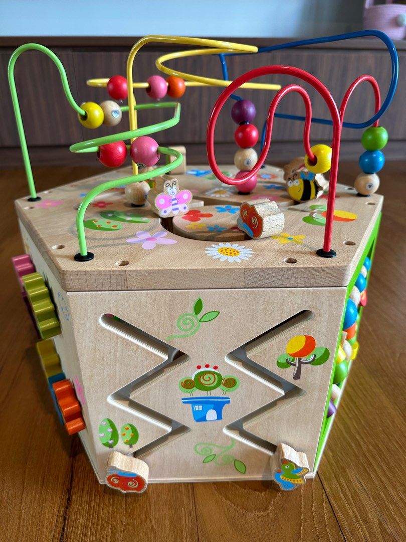 EverEarth Garden Activity Cube, Babies & Kids, Infant Playtime on Carousell