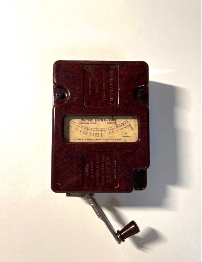 Evershed & Vignoles Megger Electrical Test Meter, Hobbies & Toys ...