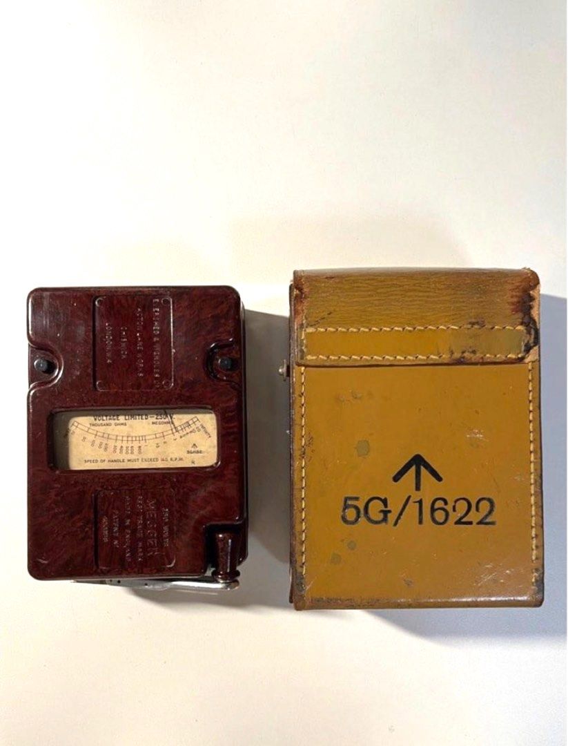 Evershed & Vignoles Megger Electrical Test Meter, Hobbies & Toys ...