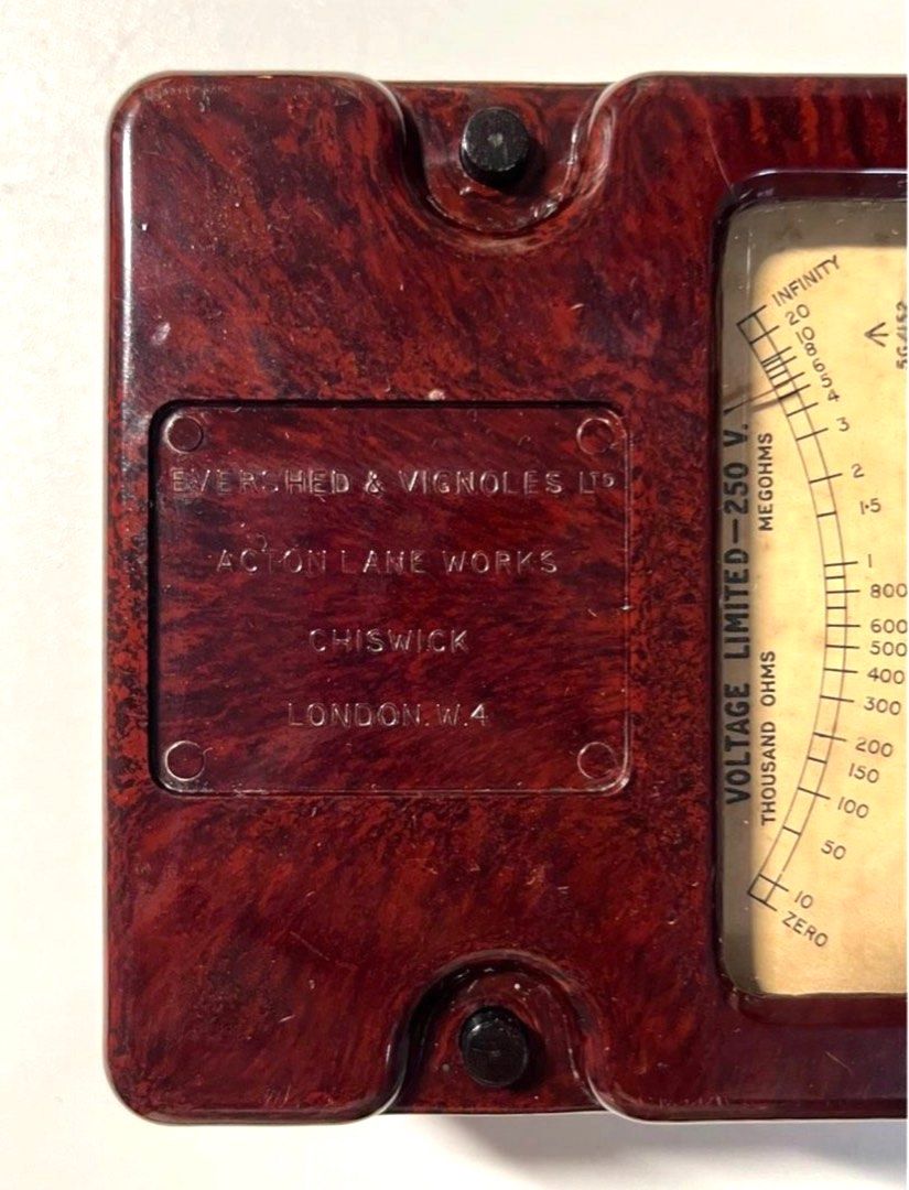 Evershed & Vignoles Megger Electrical Test Meter, Hobbies & Toys ...