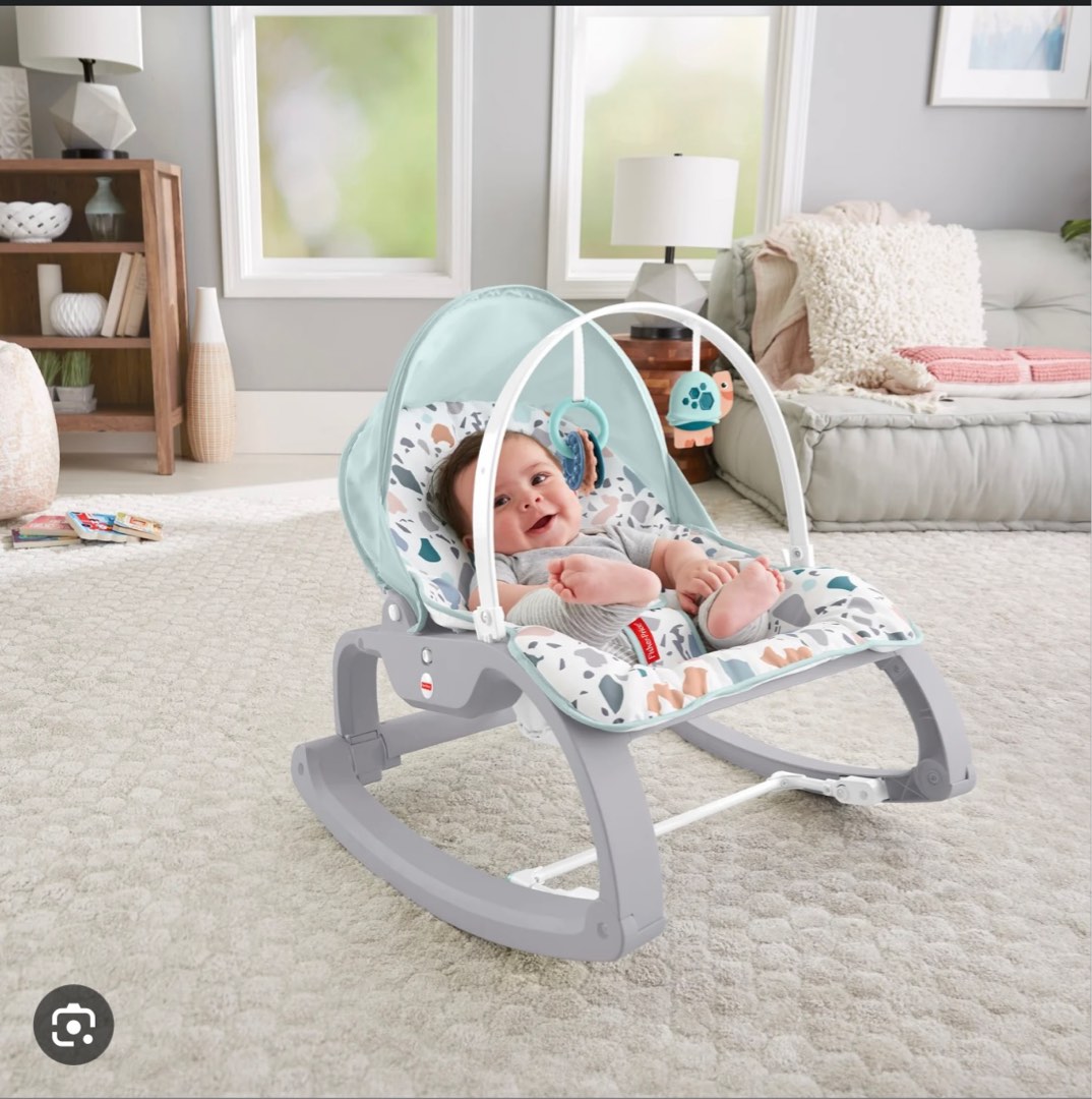 Fisher Price Deluxe Rocker, Babies & Kids, Baby Nursery & Kids ...