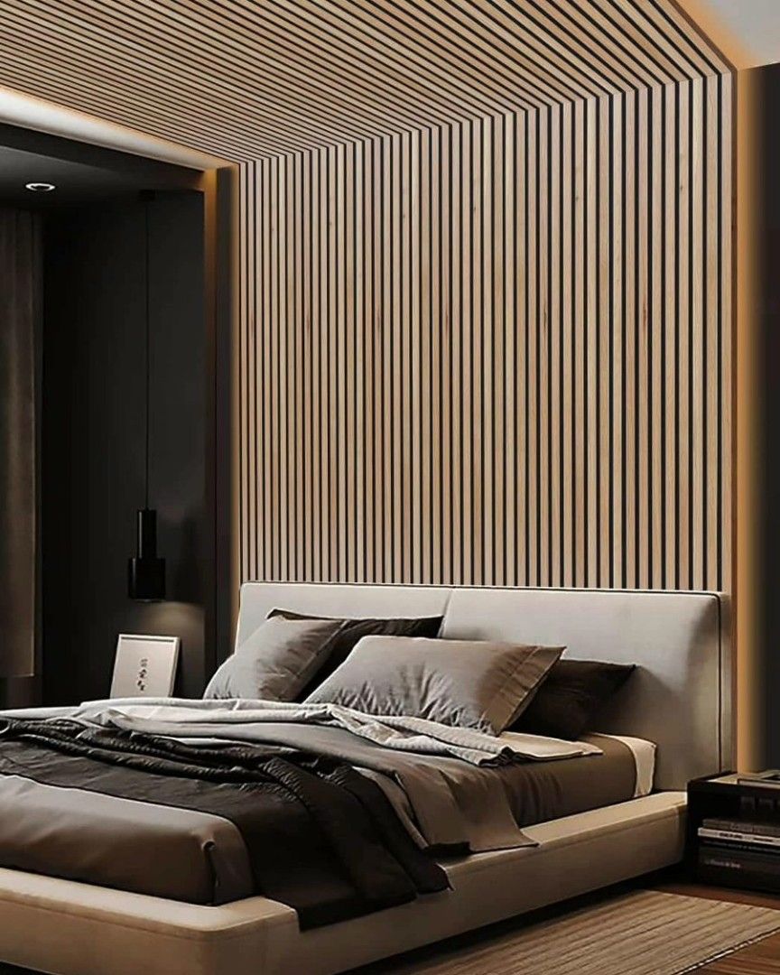 Fluted Wall Panel PROMOSI, Furniture & Home Living, Home Decor, Wall ...