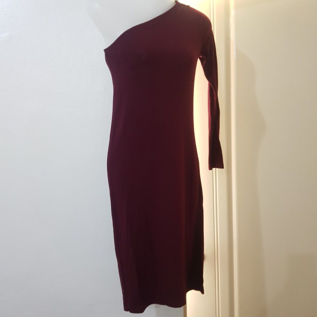Forever 21 Bodyfit one arm dress, Women's Fashion, Dresses & Sets ...