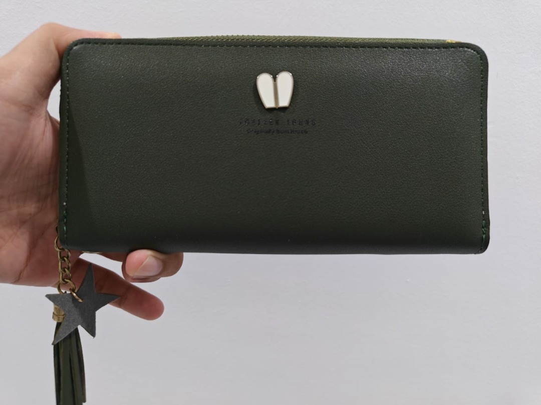 Forever Young Foldable Pouch Long Wallet made in Korea, Women's Fashion ...