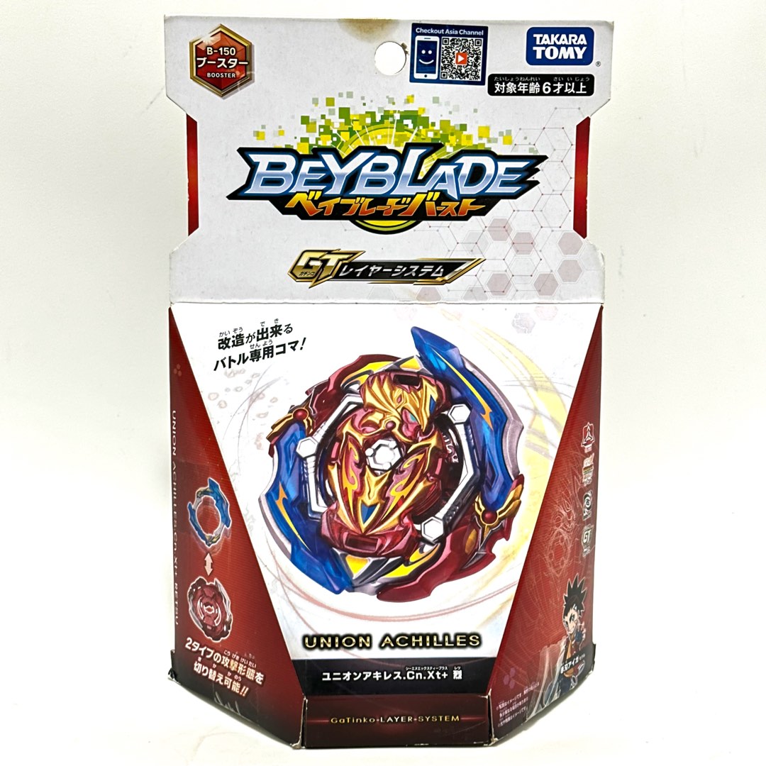 (Free Shipping) Beyblade Burst Union Achilles Xtend+ Retsu Takara Tomy ...