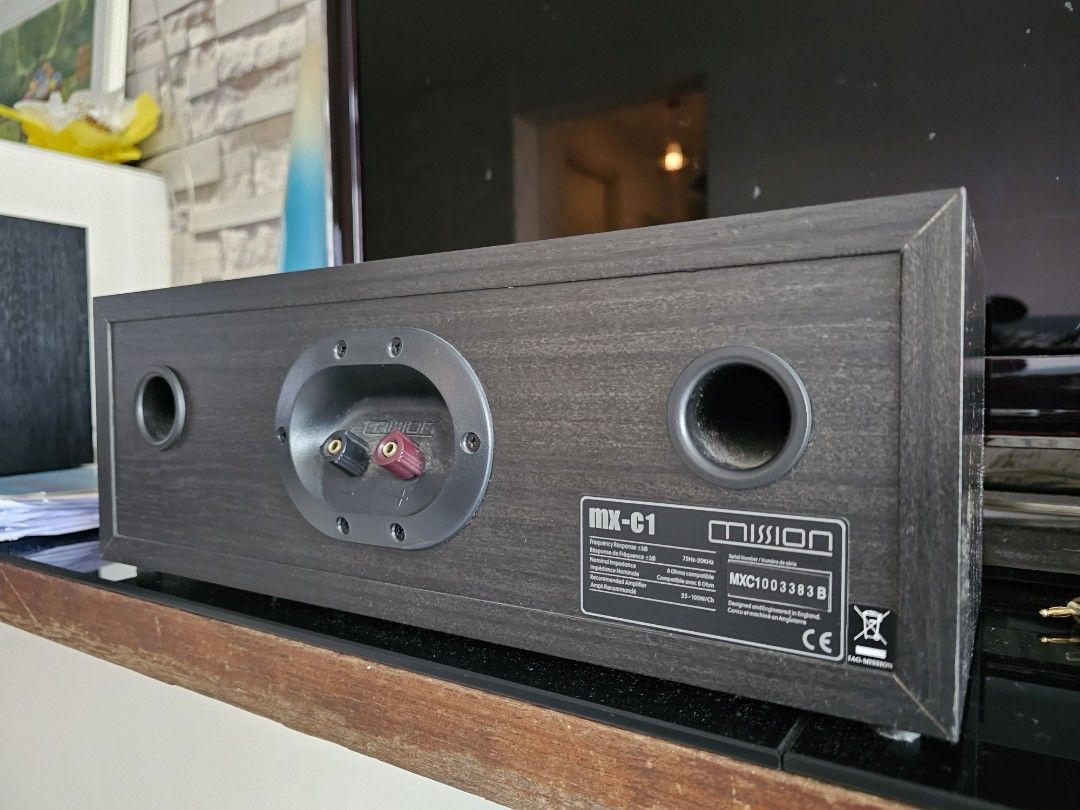 FS: Mission MX-C1 Center Speaker, Audio, Soundbars, Speakers ...