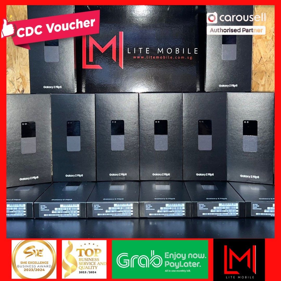 Galaxy Z Flip 5 Graphite 512GB, Mobile Phones & Gadgets, Mobile Phones ...