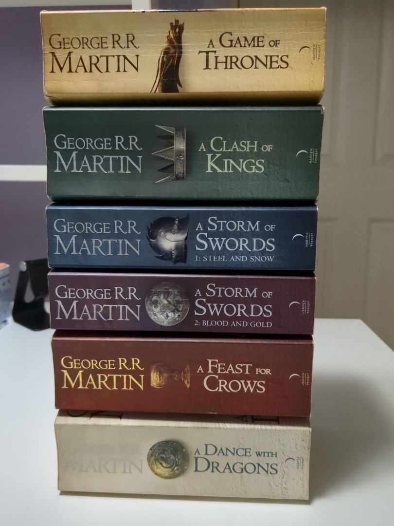 Game of Thrones Fiction Book Series, Hobbies & Toys, Books & Magazines ...