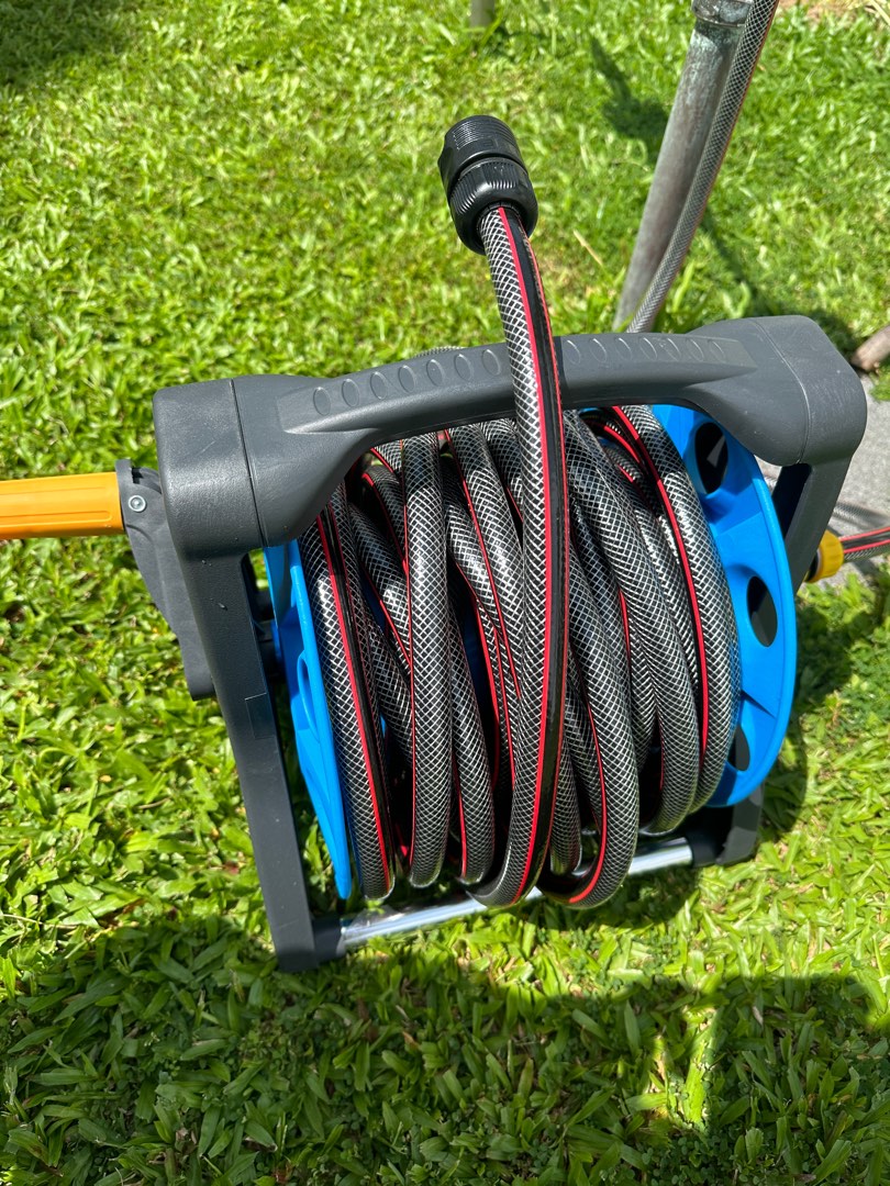 Garden Water Hose Reel, Furniture & Home Living, Gardening, Hose and ...