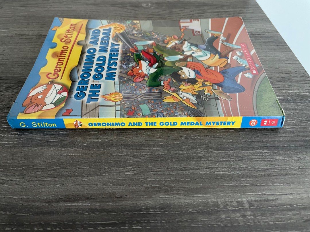 Geronimo and The Gold Medal Mystery storybook, Hobbies & Toys, Books ...