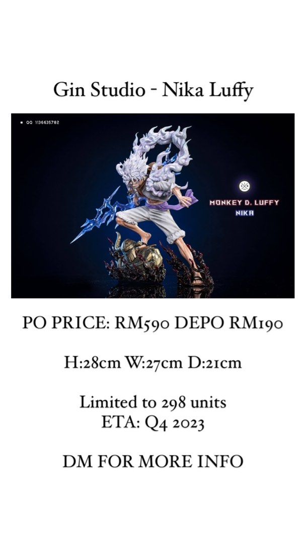 Gin Studio - Nika Luffy, Hobbies & Toys, Toys & Games on Carousell