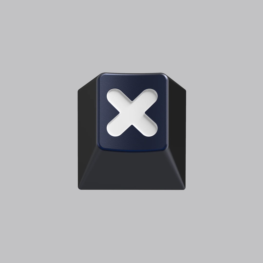 GMK Deep Navy Rama Artisan, Computers & Tech, Parts & Accessories ...