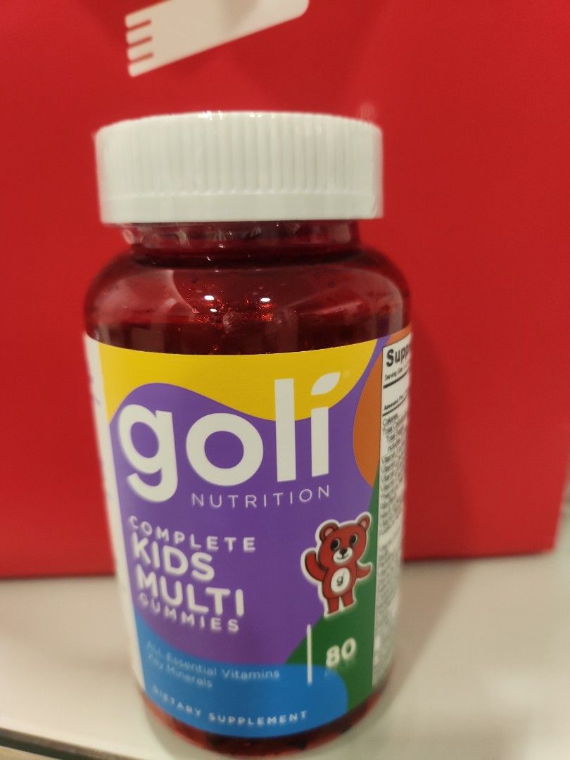 GOLI COMPLETE KIDS MULTI GUMMIES, Health & Nutrition, Health ...