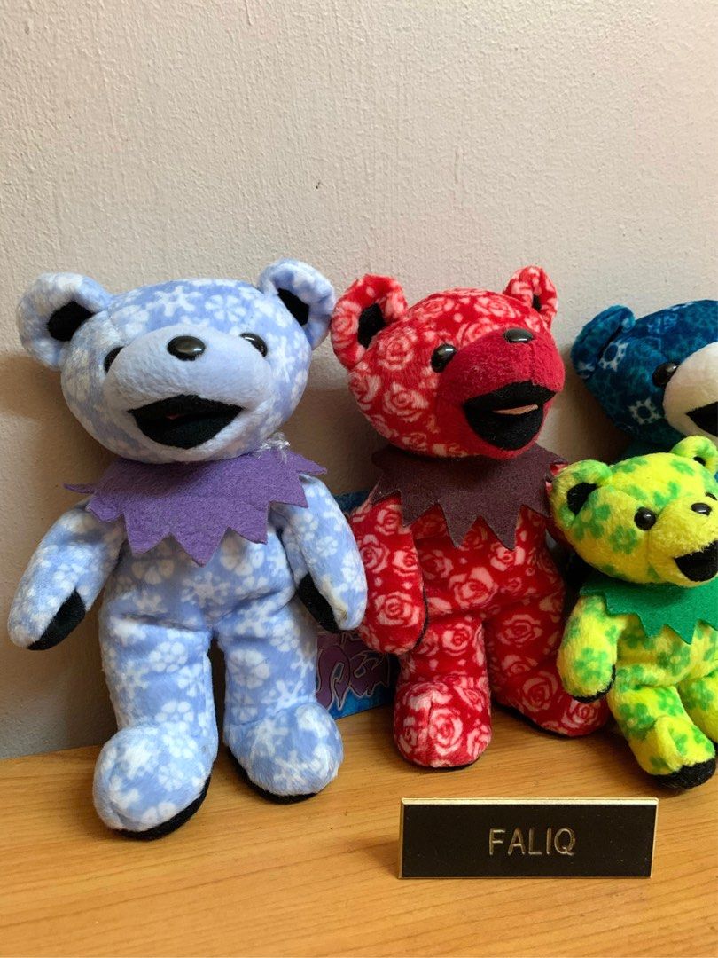 Grateful Dead Bean Bear, Hobbies & Toys, Toys & Games on Carousell