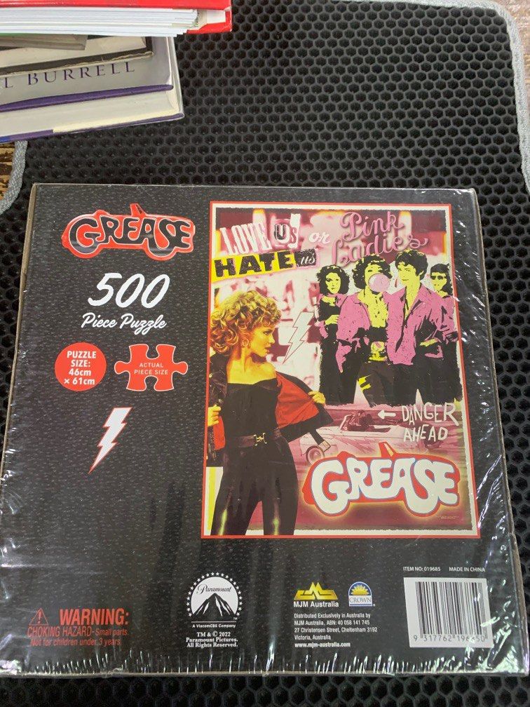 Grease 500 Piece Puzzle (Love us or Hate Us ), Hobbies & Toys ...