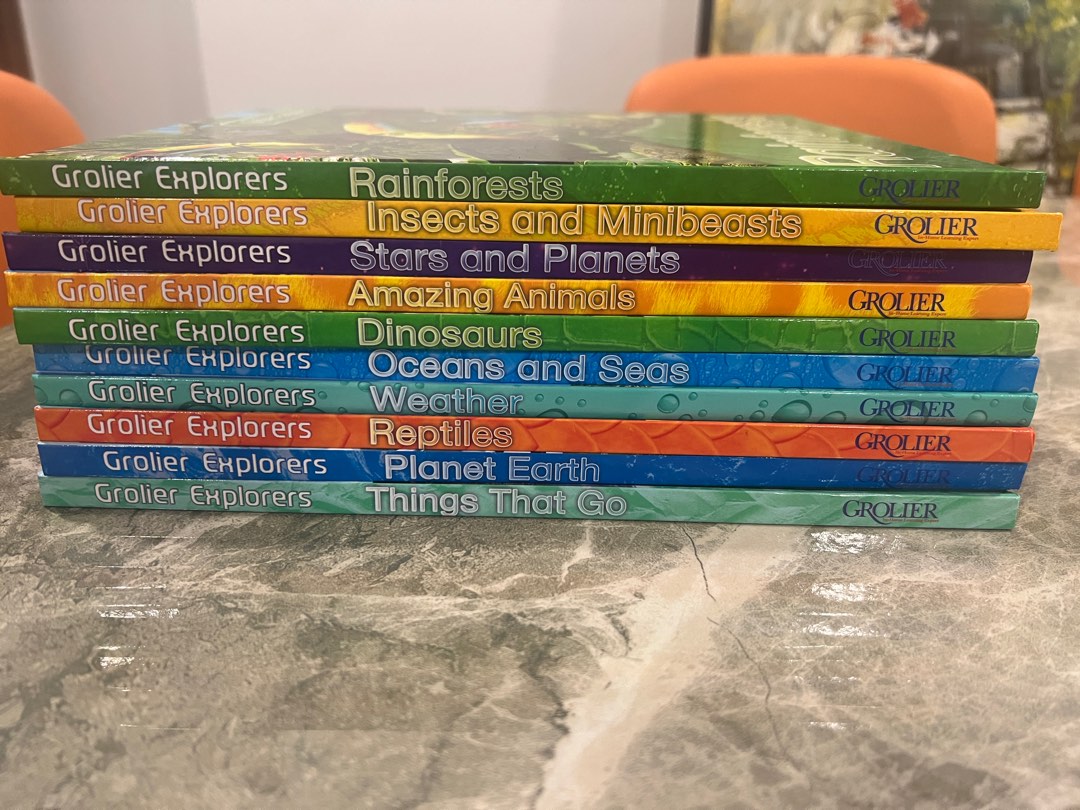 Grolier explorers, Hobbies & Toys, Books & Magazines, Children's Books ...