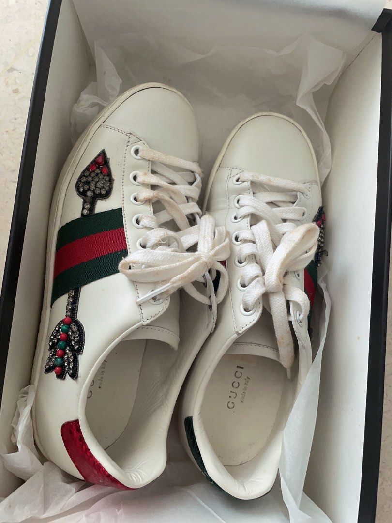 Gucci Classic Shoes Sneakers, Women's Fashion, Footwear, Sneakers on ...