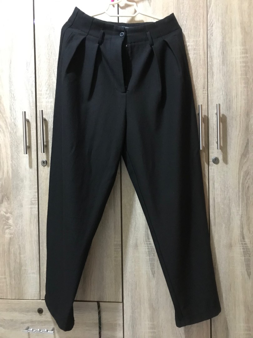 SM Women High waisted touser, Women's Fashion, Bottoms, Other Bottoms ...