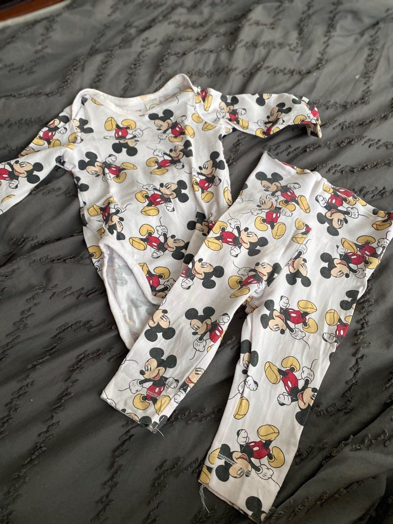 H&m x disney set, Babies & Kids, Babies & Kids Fashion on Carousell
