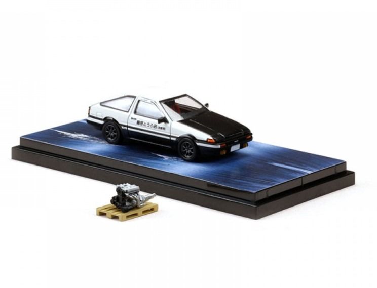 Hobby Japan 1:64 Toyota Sprinter Trueno GT APEX AE86 Initial D Project ...