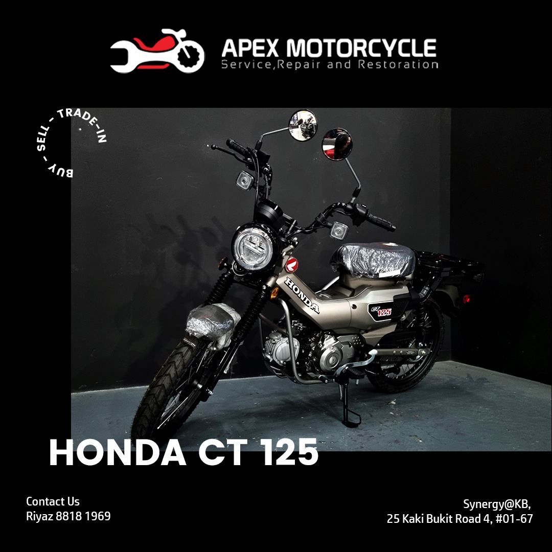 Honda CT 125, Motorcycles, Motorcycles for Sale, Class 2B on Carousell