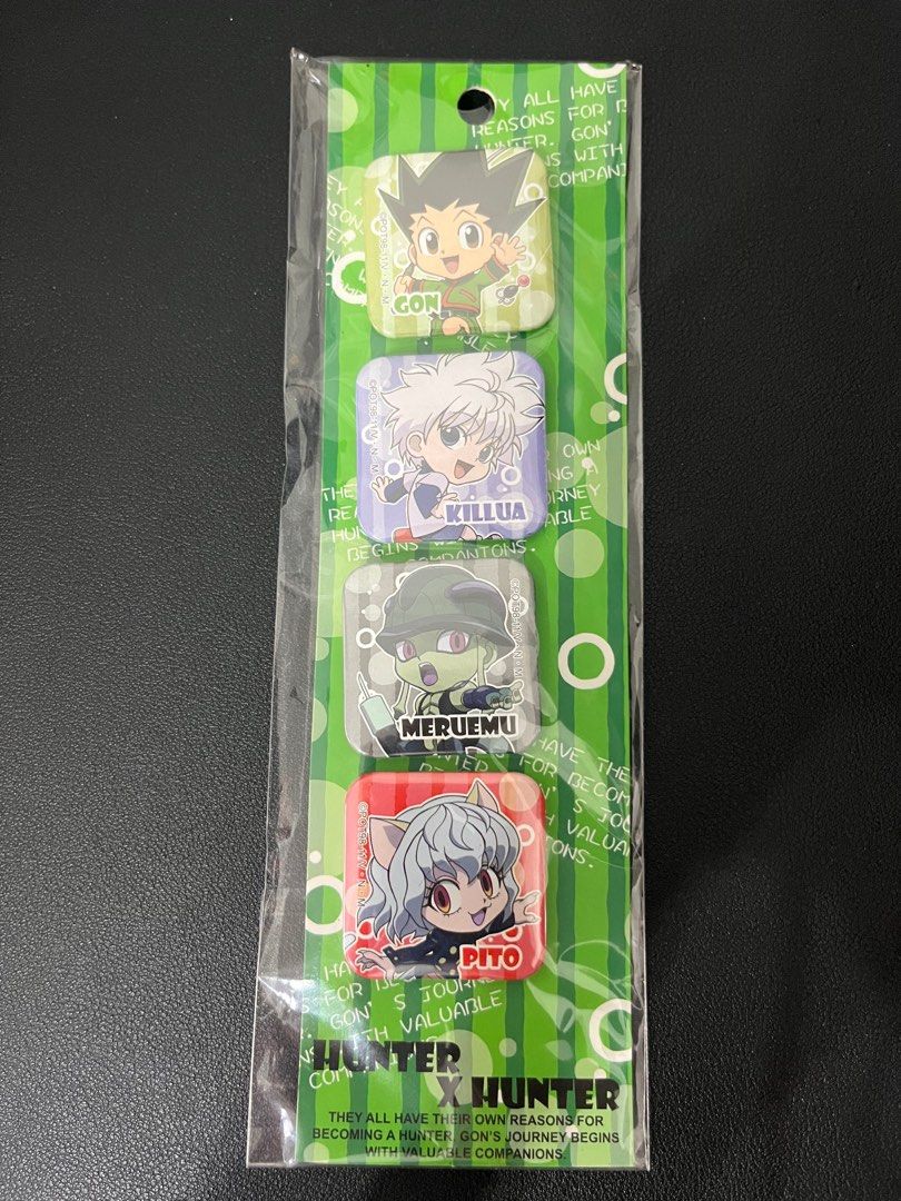 Hunter x Hunter pin badge, Hobbies & Toys, Memorabilia & Collectibles ...