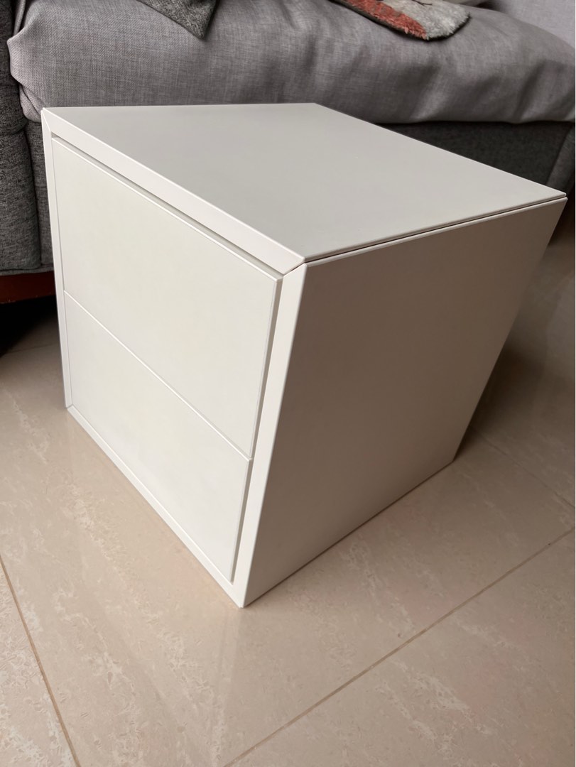 Ikea eket drawer cabinet bedside table , Furniture & Home Living ...