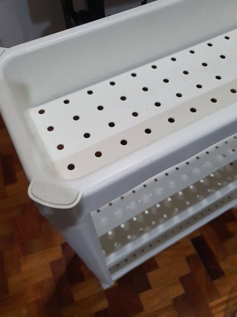 IKEA Vesken Cart (White), Furniture & Home Living, Furniture, Shelves ...