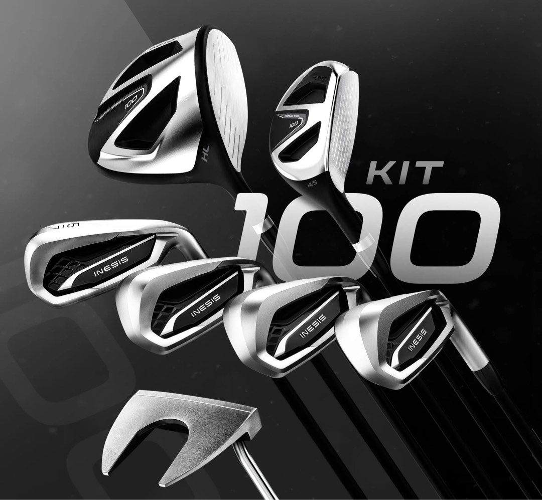 Inesis Golf Set 6- club 100 Size 1 Graphite, Sports Equipment, Sports ...