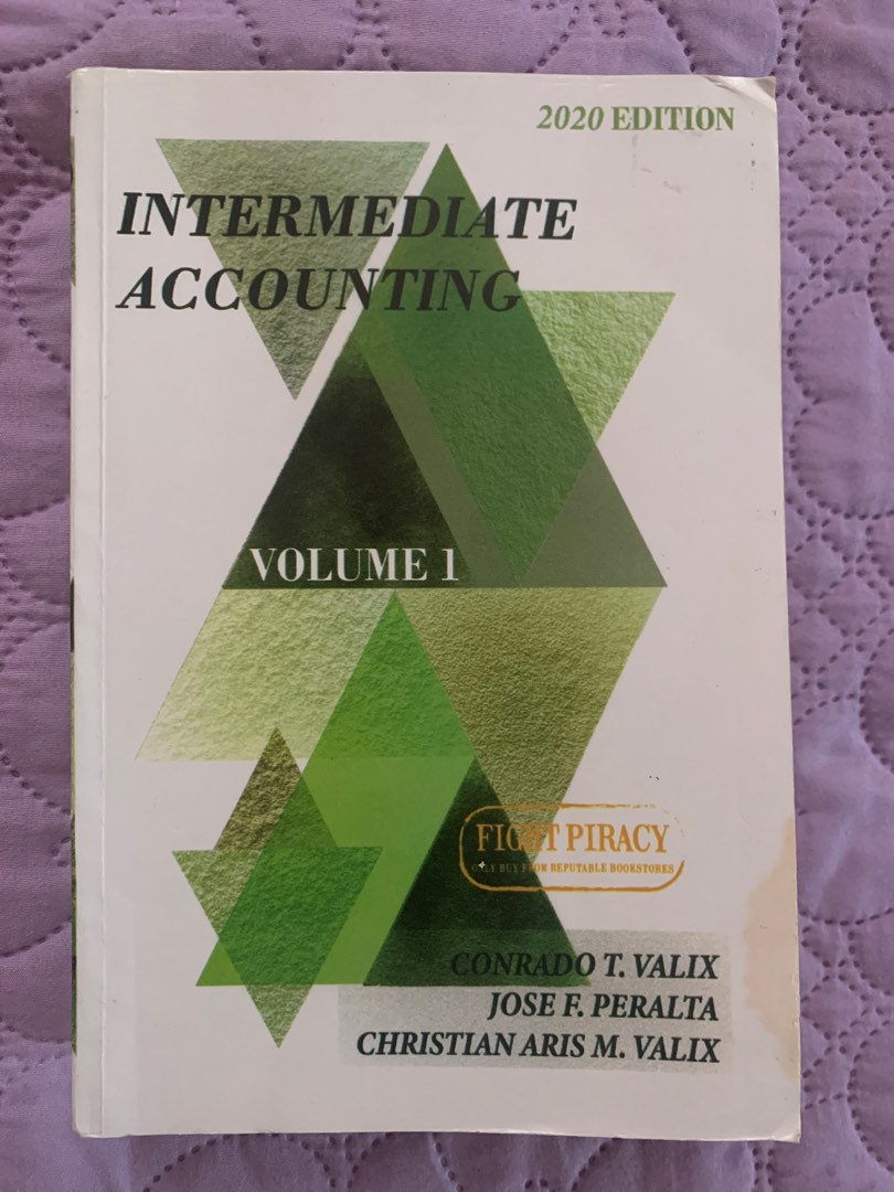 Intermediate Accounting 2020 ed. by Valix, Hobbies & Toys, Books ...