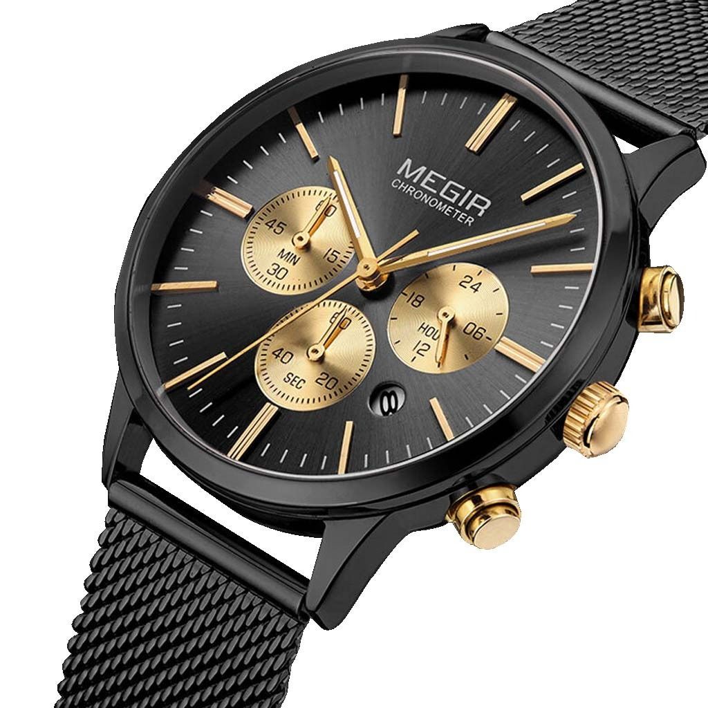 Japan Based Watch MEGIR Chronometer, Luxury, Watches on Carousell