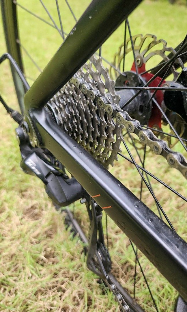 Japan Toray T700 Carbon Fibre Road Bike with Full Shimano 105 Groupset ...