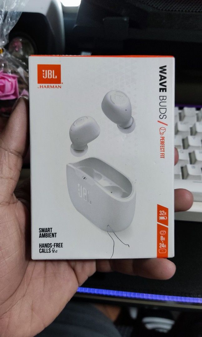 JBL WAVE BUDS (True Wireless Stereo TWS) EARBUDS, Audio, Earphones on ...