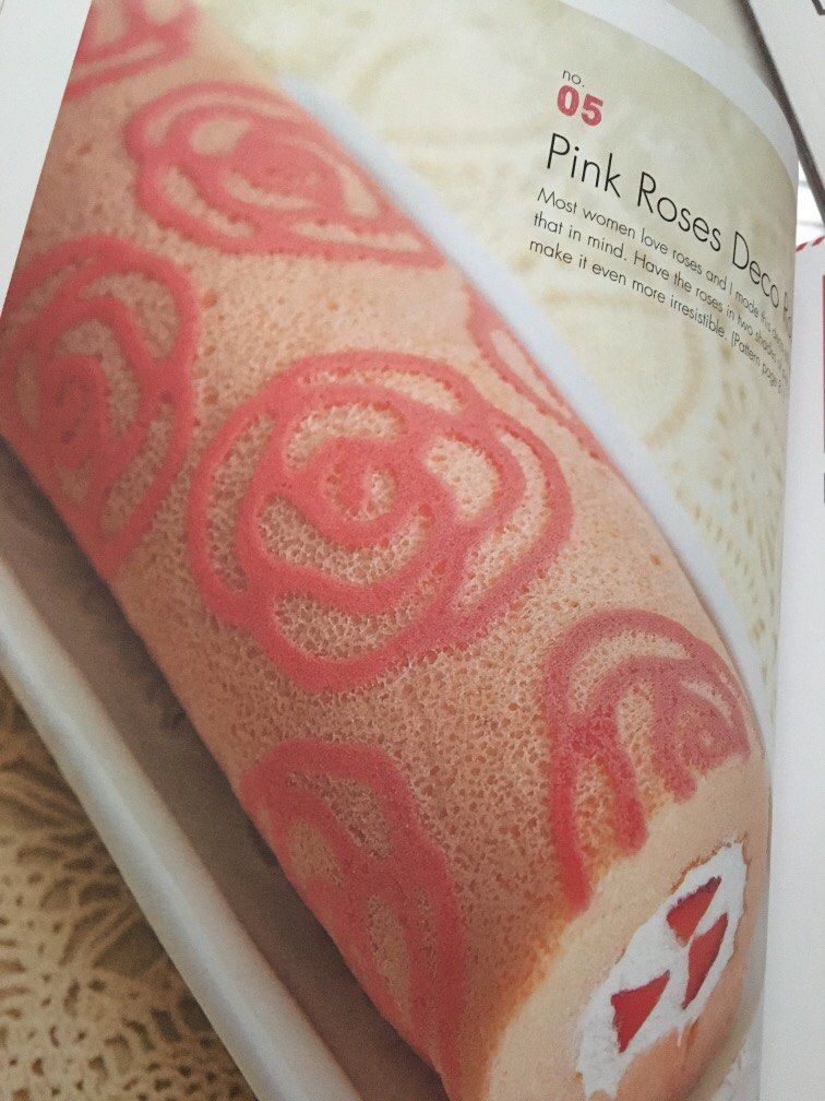 Junko Deco roll cake and mushi cake, Furniture & Home Living ...