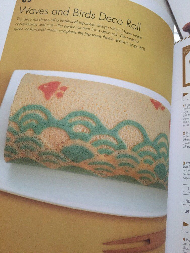 Junko Deco roll cake and mushi cake, Furniture & Home Living ...