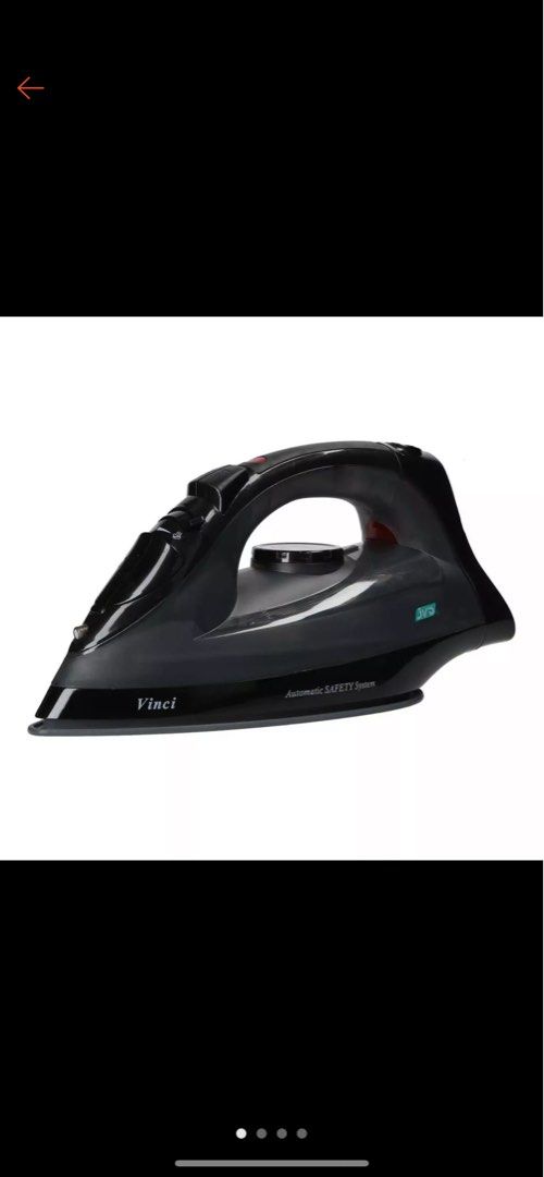 Jvd vinci steam iron, TV & Home Appliances, Irons & Steamers on Carousell
