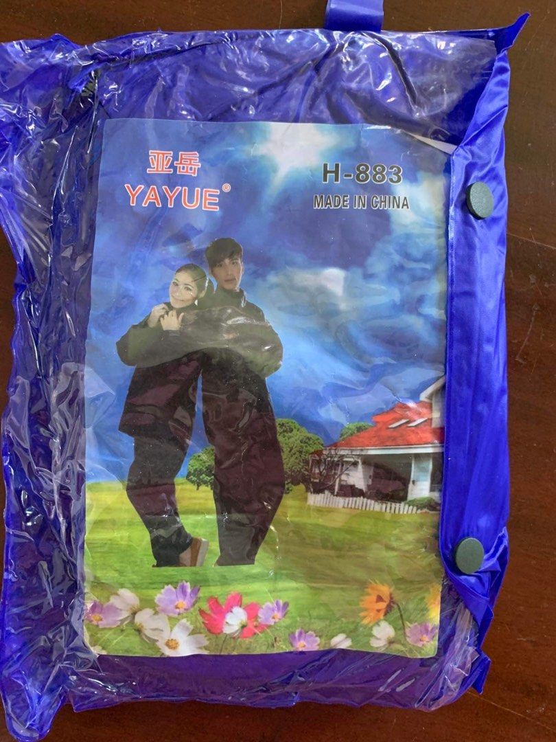 Kapote Rain Coat Top and Pants 250 pesos each on Carousell