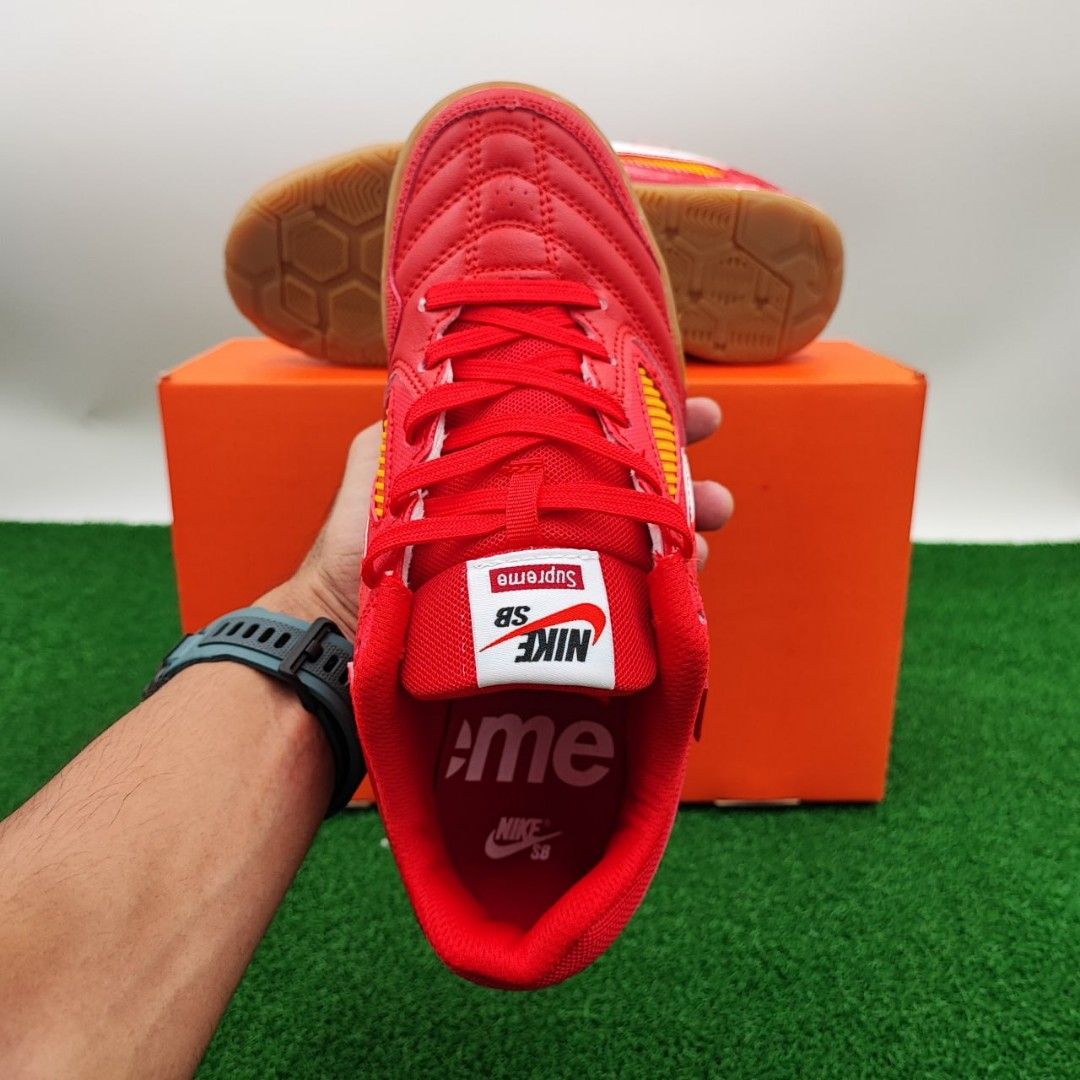 Kasut Futsal Nike Gato Merah, Men's Fashion, Footwear, Boots on Carousell