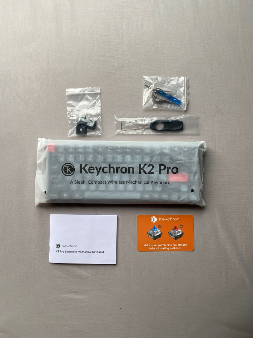 Keychron K2 PRO - Aluminum RGB Hotswappable, Computers & Tech, Parts ...