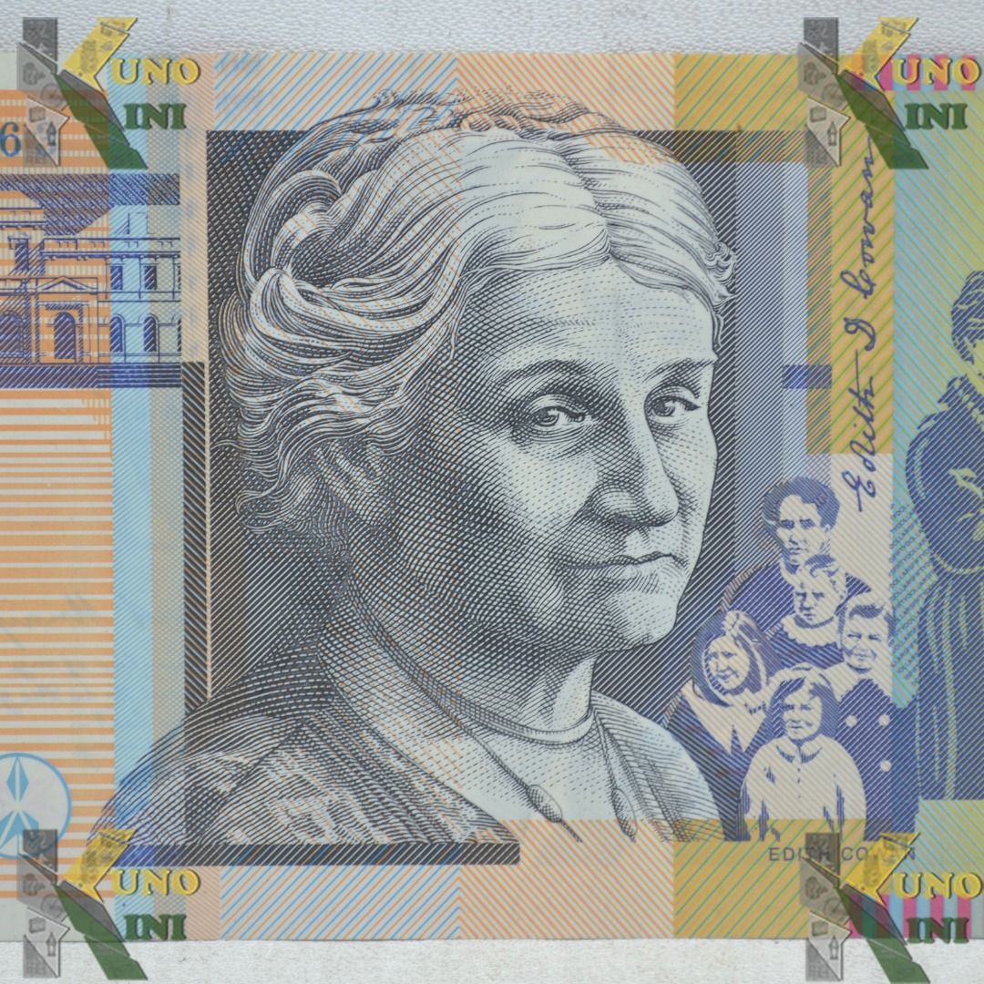 KOLEKSI REAL UANG KERTAS 50 AUD - AUSTRALIA, VERSI AGAK LAMA, UNC ...