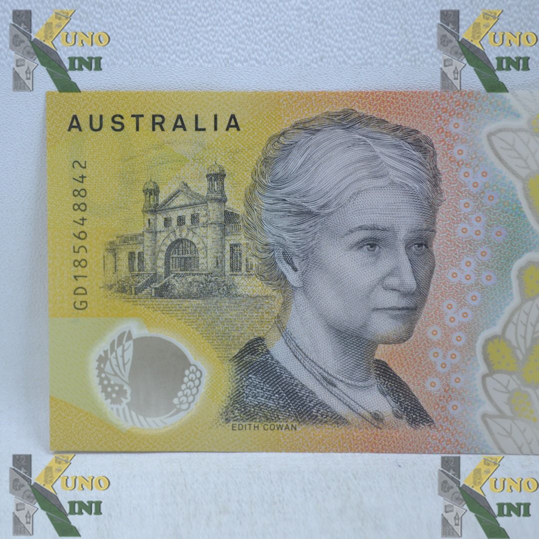 KOLEKSI REAL UANG KERTAS 50 AUD - AUSTRALIA, UNC, Antik, Pajangan di ...