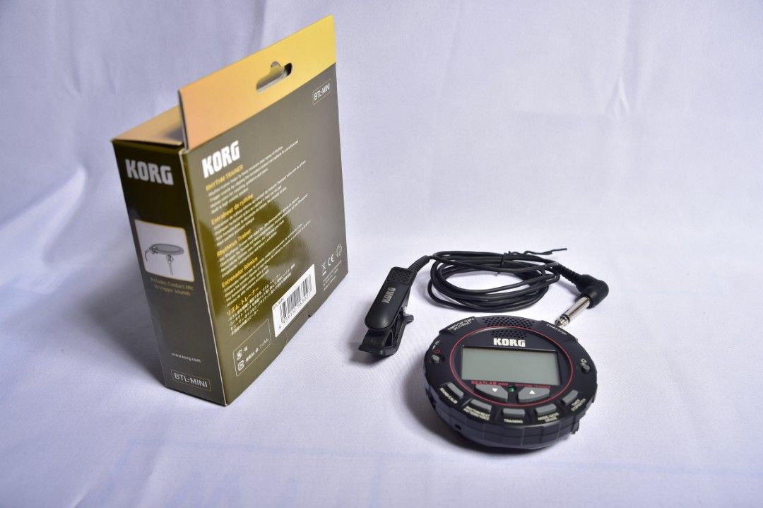 Korg Beatlab mini 智慧型節拍器+麥克風拾音器（訓練功能、大音量、人聲提醒…）, 興趣及遊戲, 音樂, 樂器在旋轉拍賣