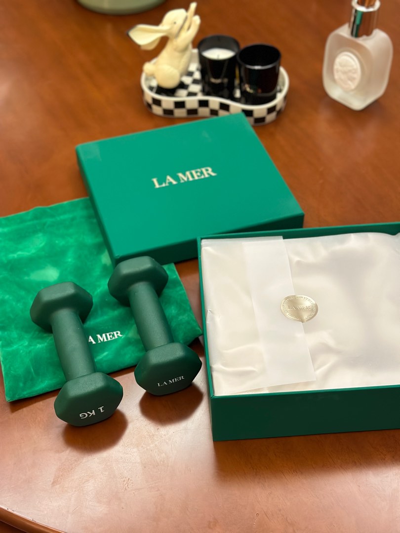 Lamer dumbbell set, Luxury, Accessories on Carousell